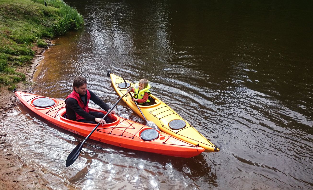 Zegul Kayaks-esittelypäivä Kaupinojalla - Hiking Travel, Hit